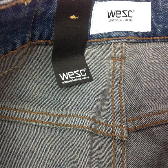 Wesc | Jeans | Wesc Eddy Slim Jeans Size 3w 32l Blue | Poshmark